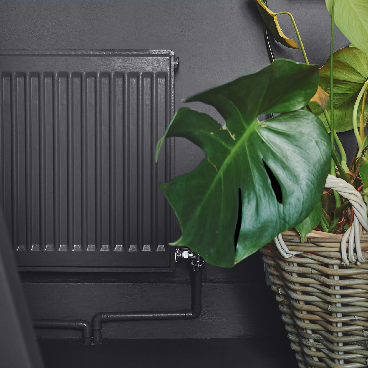 Graphite Radiator Paint - Matt Grey | Rust-Oleum