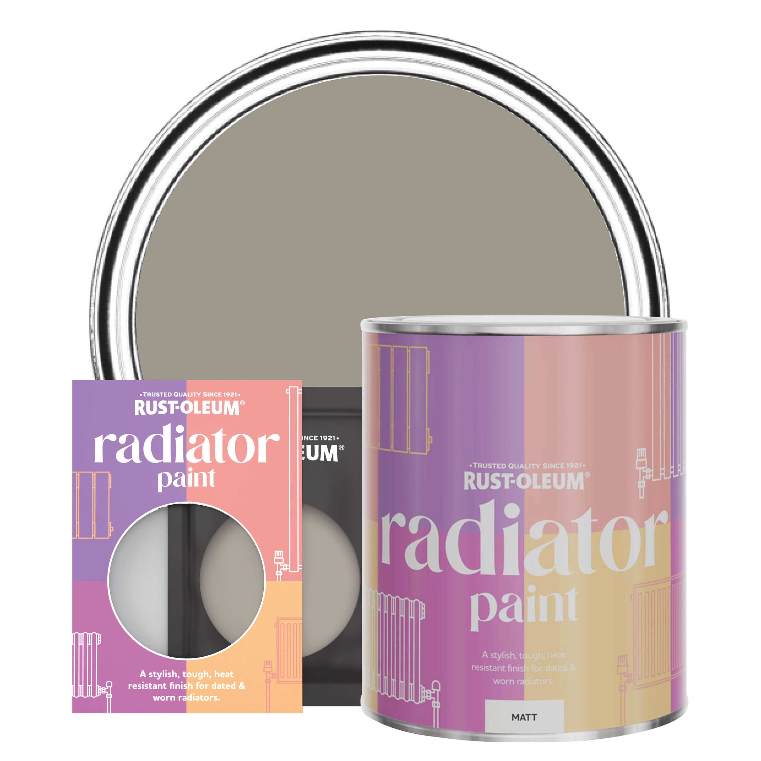 Whipped Truffle uPVC Paint Matt Brown Finish | Rust-Oleum