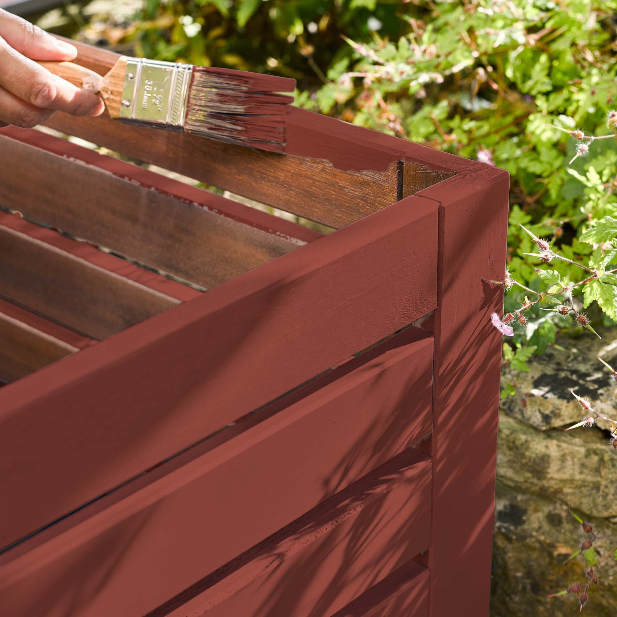 Fire Brick Garden Paint - Matt Red | Rust-Oleum