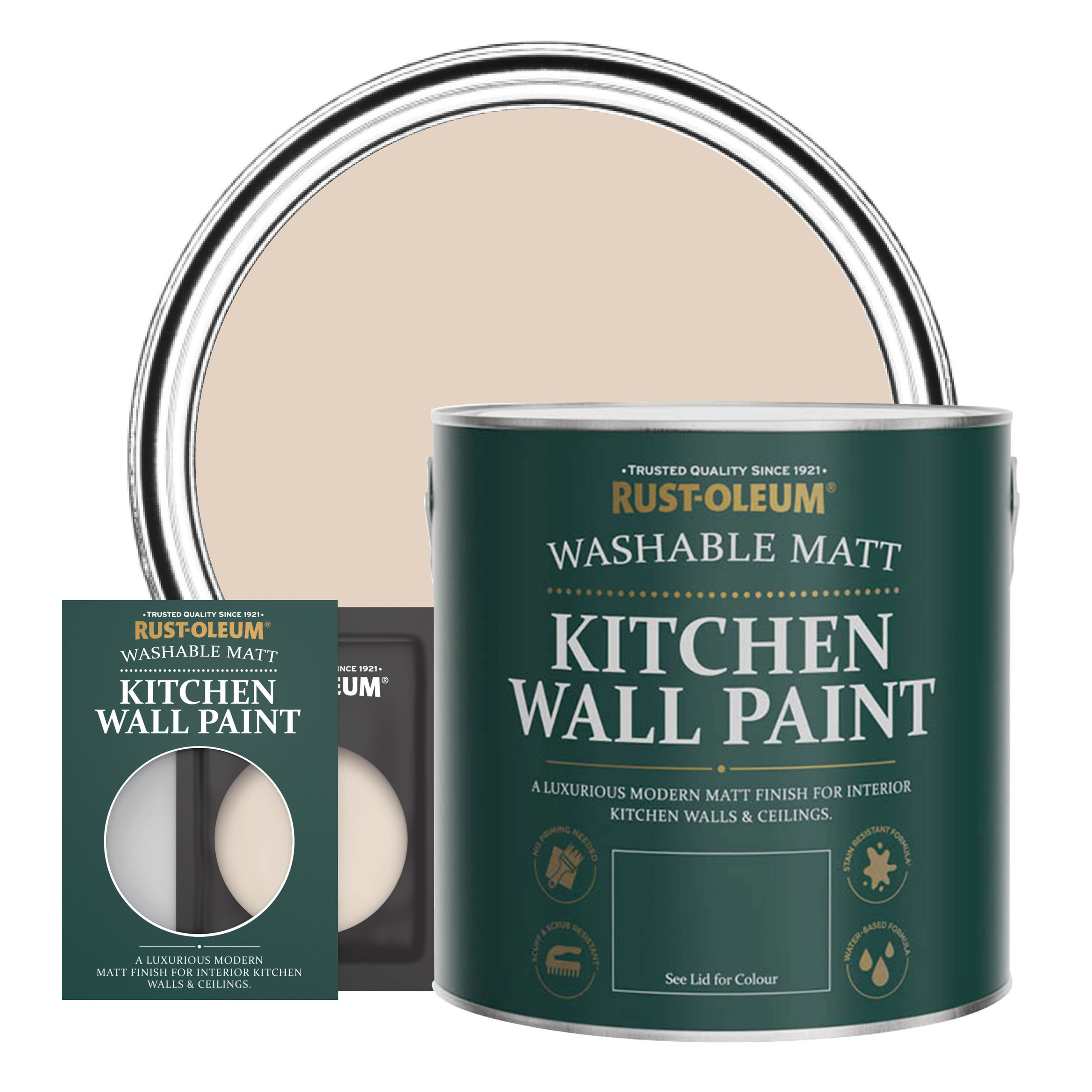 Homespun Wall & Ceiling Paint - Matt Pink Finish | Rust-Oleum