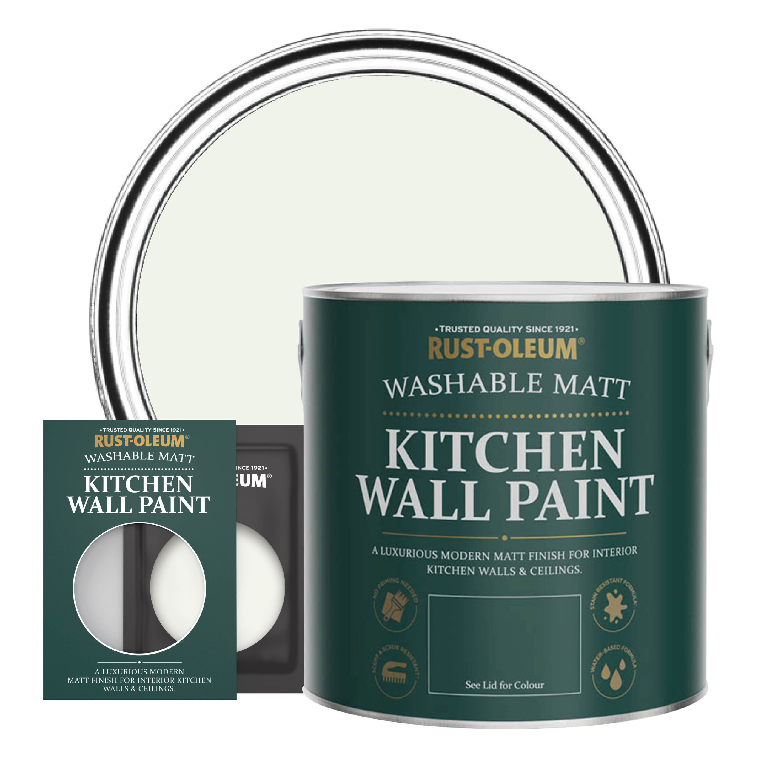 Steamed Milk Wall & Ceiling Paint - Matt White Finish | Rust-Oleum