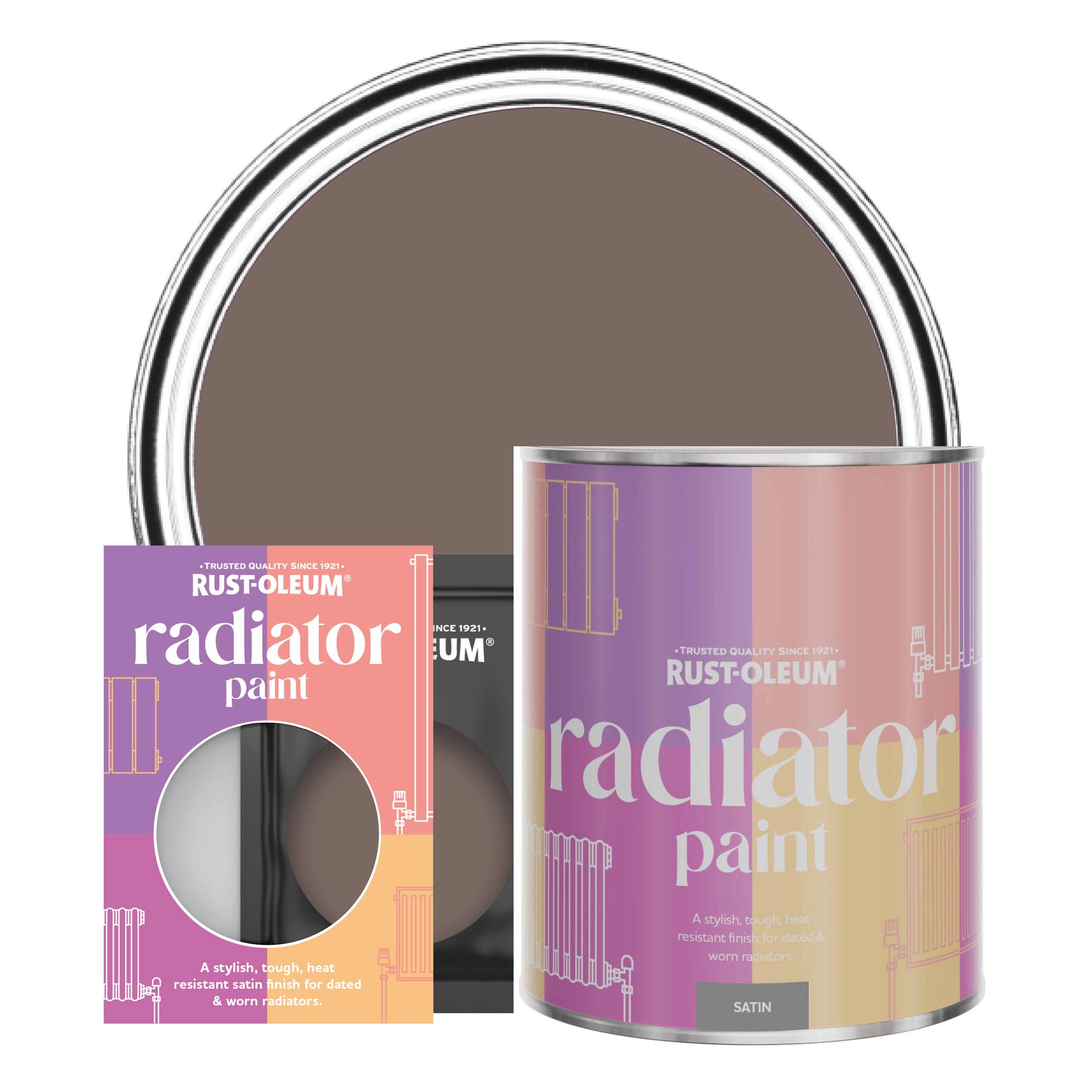 River's Edge Radiator Paint - Matt Brown | Rust-Oleum