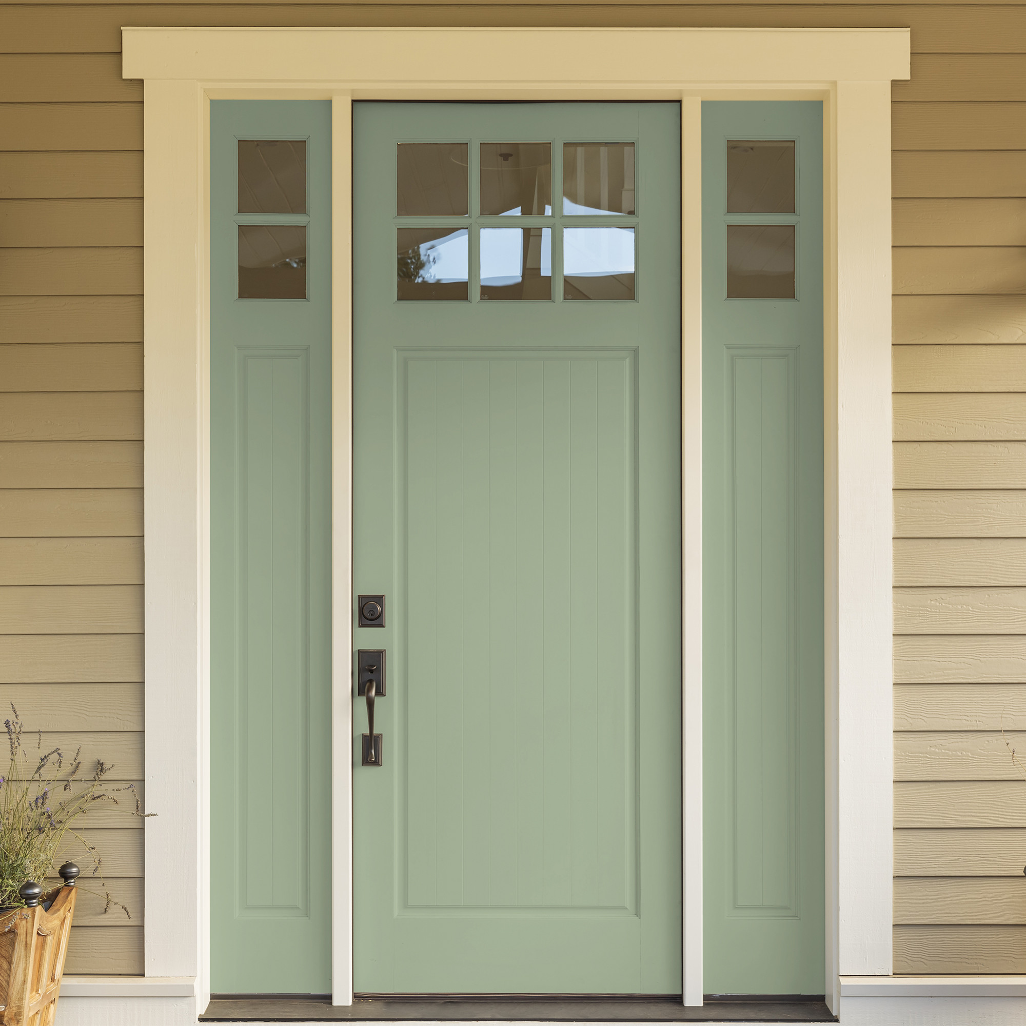 Bramwell uPVC Satin Paint - Satin Green Finish | Rust-Oleum