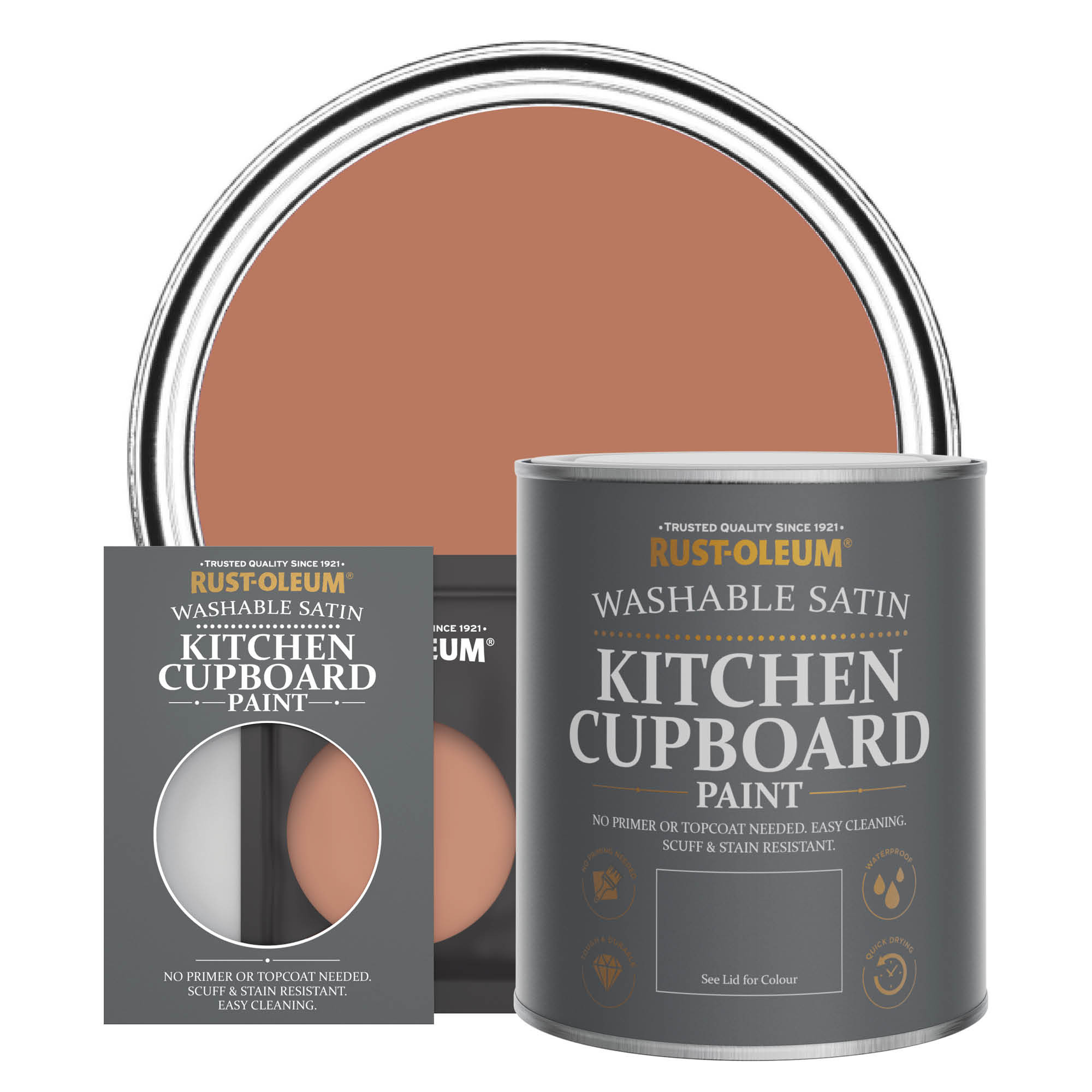 Siena Kitchen Cupboard Paint Â– Gloss Red Finish
