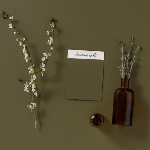 Greencroft Furniture & Trim Paint - Matt Green Finish