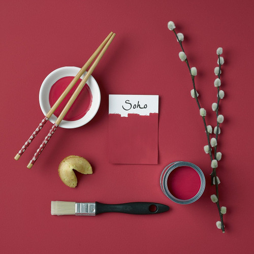 Soho uPVC Paint Â– Matt Red Finish | Rust-Oleum