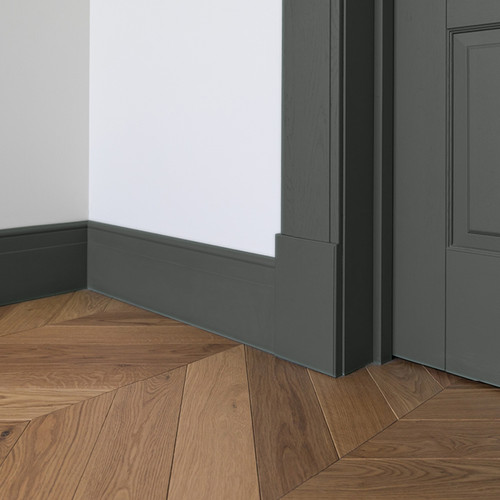Graphite Bathroom Wood & Cabinet Paint - Matt Grey