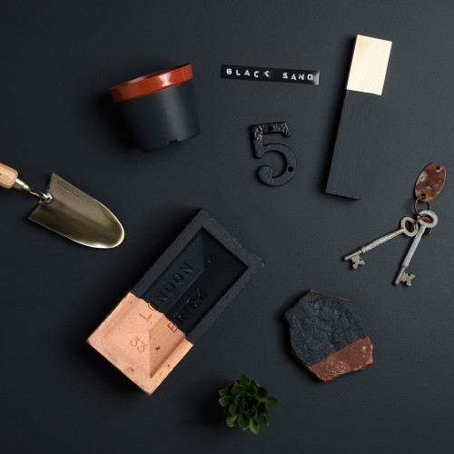 Black Sand Garden Paint - Matt Black | Rust-Oleum