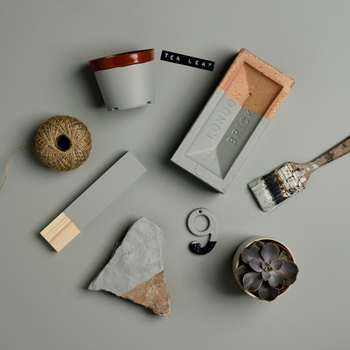 Tea Leaf Garden Paint - Matt Grey | Rust-Oleum