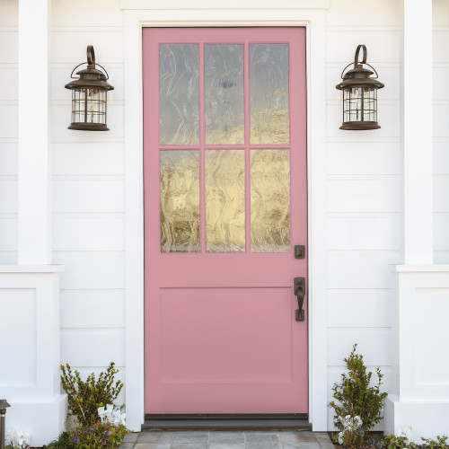Dusky Pink uPVC Satin Paint - Satin Pink Finish | Rust-Oleum