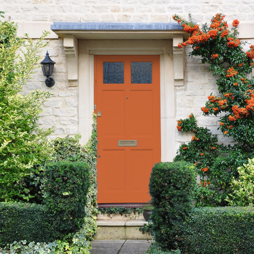 Tiger Tea uPVC Gloss Paint - Gloss Orange Finish | Rust-Oleum