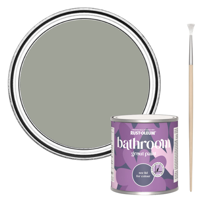 Floor Grout Paint - Tea Leaf 250ml - Rust-oleum UK