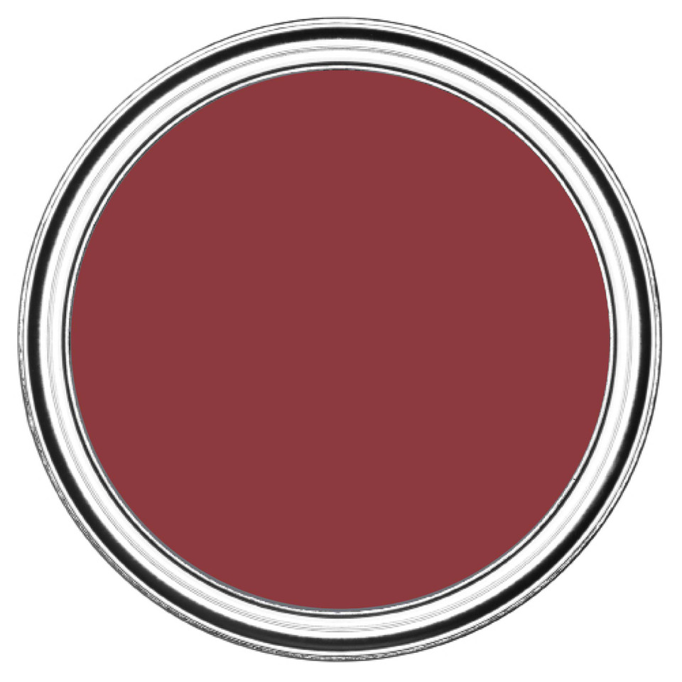 Empire Red Bathroom Wall & Ceiling Paint - Matt Red