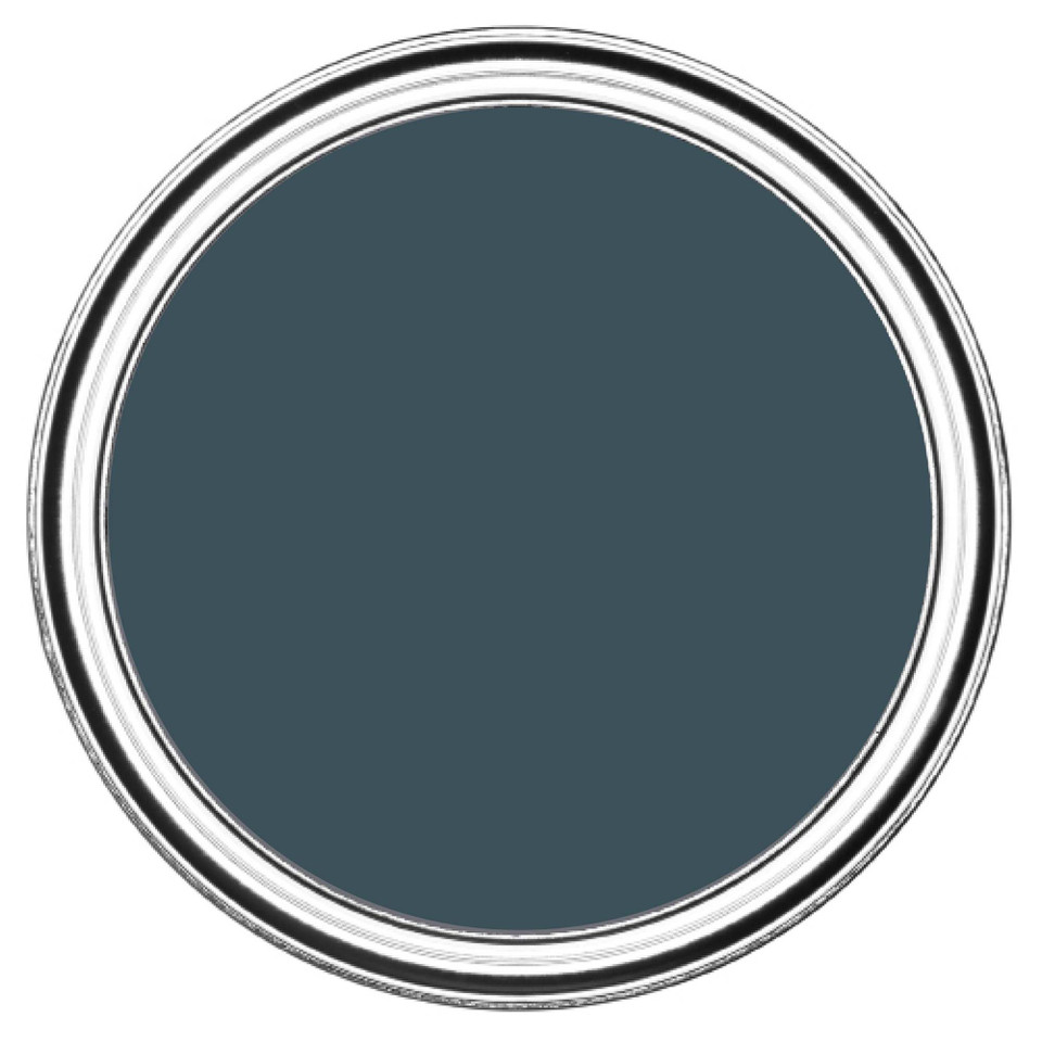 Evening Blue Kitchen Cupboard Paint - Matt Blue Finish