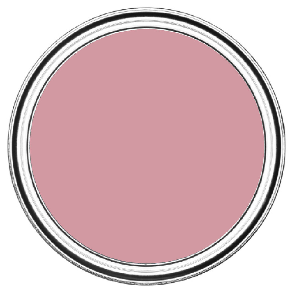Dusky Pink Bathroom Tile Paint - Gloss Pink Finish