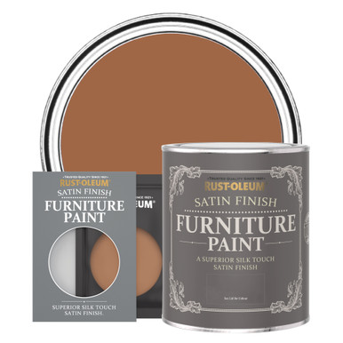 Cinnamon Furniture & Trim Paint - Satin Orange Finish