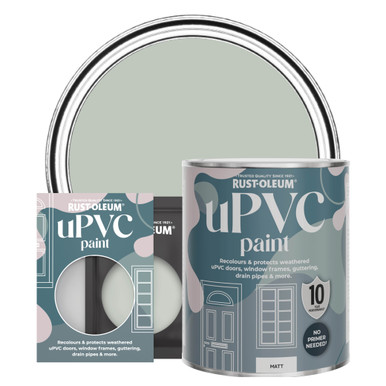 Chalk Green uPVC Paint Matt Green Finish | Rust-Oleum