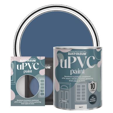 Ink Blue uPVC Paint Â– Matt Blue Finish | Rust-Oleum