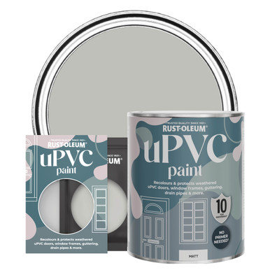 Flint uPVC Paint Â– Matt Grey Finish | Rust-Oleum
