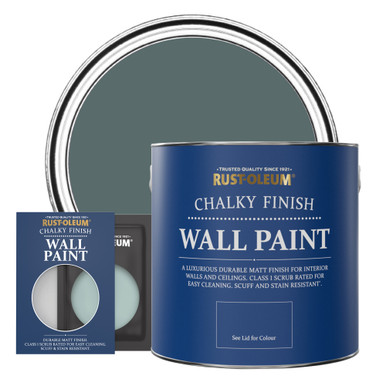 Deep Sea Wall & Ceiling Paint - Matt Green Finish | Rust-Oleum