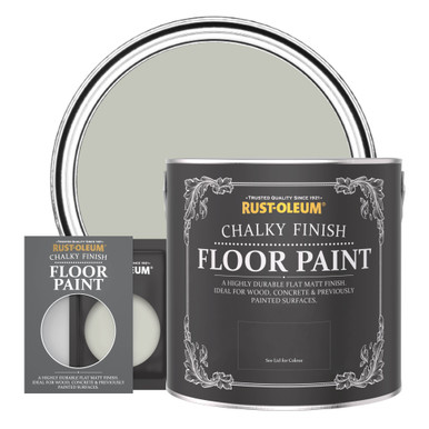 Floor Wood & Concrete Paint, Chalky Finish - TYNE FOG - Rust-oleum UK
