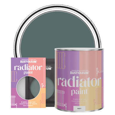 Deep Sea Radiator Paint - Matt Green | Rust-Oleum