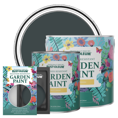 Black Sand Garden Paint - Matt Black | Rust-Oleum