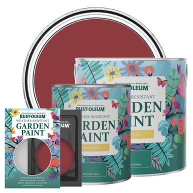 Empire Red Garden Paint - Matt Red | Rust-Oleum