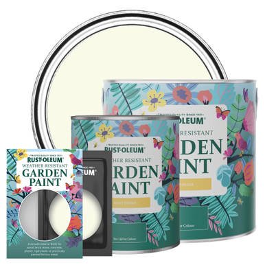 Shortbread Garden Paint - Matt White | Rust-Oleum