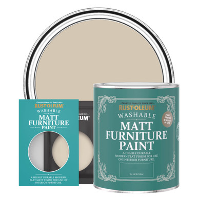 Butterscotch Furniture & Trim Paint - Matt Brown Finish