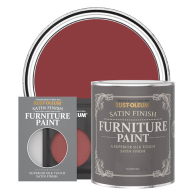 Empire Red Furniture & Trim Paint - Satin Red Finish