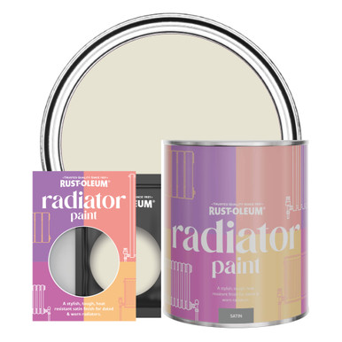 Oyster Radiator Paint Â– Satin Off White Finish | Rust-Oleum