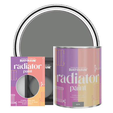 Torch Grey Radiator Paint Satin Grey Finish | Rust-Oleum
