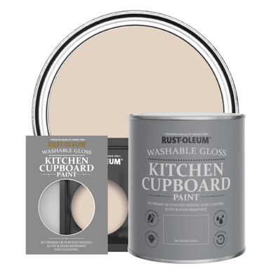 Homespun Kitchen Cupboard Paint Â– Gloss Pink Finish