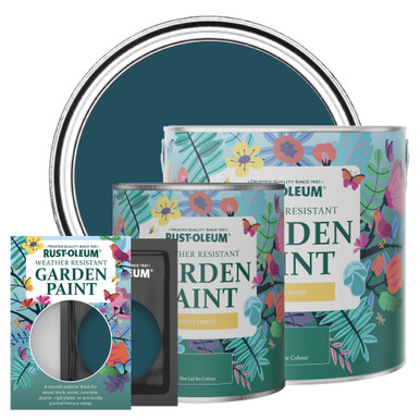 Rust-Oleum Blue Matt Finish Garden Paint - Commodore Blue - Rust-oleum UK