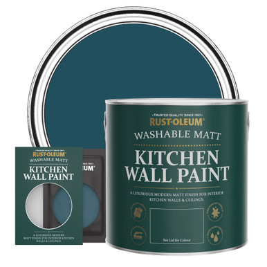 Kitchen Wall & Ceiling Paint - Commodore Blue - Rust-oleum UK