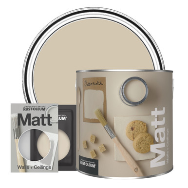 Washable Matt Wall Paint - BUTTERSCOTCH - Rust-oleum UK