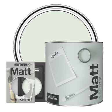Washable Matt Wall Paint - SAGE MIST - Rust-oleum UK