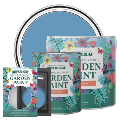 Cornflower Blue Garden Paint Satin - Satin Blue | Rust-Oleum