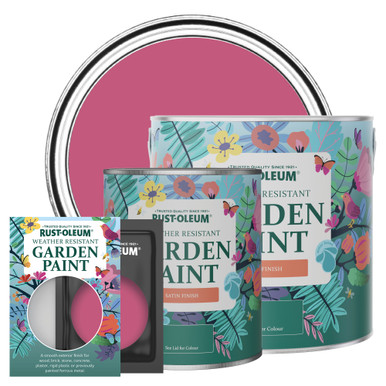 Raspberry Ripple Garden Paint Satin - Satin Pink | Rust-Oleum