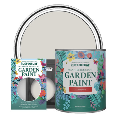 Bare Birch Garden Paint Gloss - Gloss Grey | Rust-Oleum