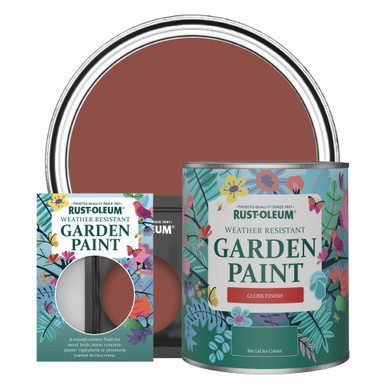 Fire Brick Garden Paint Gloss - Gloss Red | Rust-Oleum