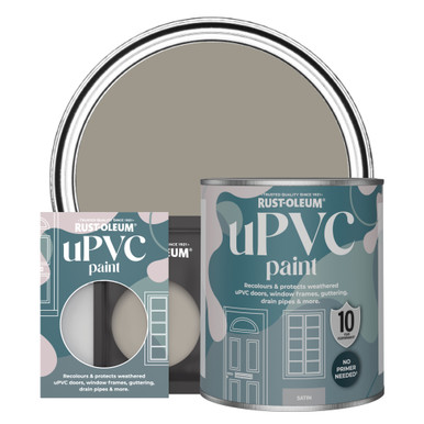 Whipped Truffle uPVC Satin Paint - Satin Brown Finish | Rust-Oleum