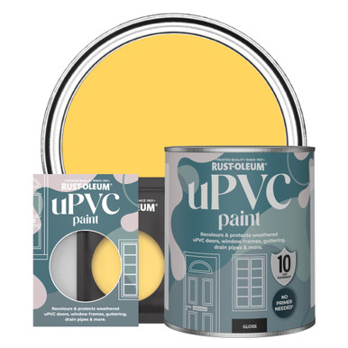 Lemon Jelly uPVC Gloss Paint - Gloss Yellow Finish | Rust-Oleum