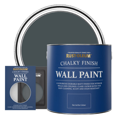 Anthracite Wall & Ceiling Paint - Matt Grey Finish | Rust-Oleum