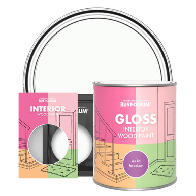 Interior Wood Paint, Gloss Finish - Moonstone - Rust-oleum UK