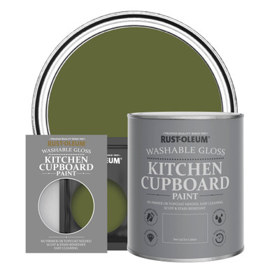 Jasper Kitchen Cupboard Paint Â– Gloss Green Finish