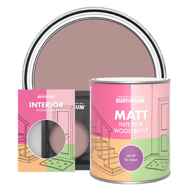Rust-Oleum Pink Matt Interior Wood Paint - Heartfelt - Rust-oleum UK