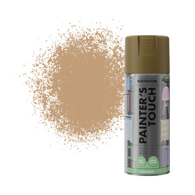 Painter's Touch Spray Paint, Gloss Finish - Nutmeg 400ml - Rust-oleum UK