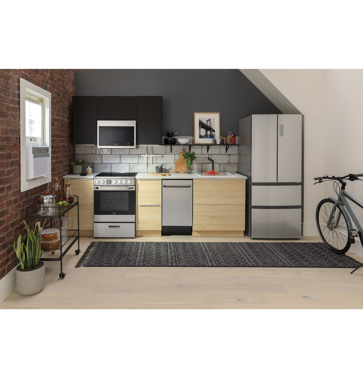 Haier ENERGY STAR® 18" Stainless Steel Interior Dishwasher with ...